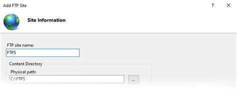 Setup And Secure Ftp Server In Iis Ssltrust