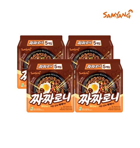 삼양 짜짜로니 140g X 20개입 짜장라면 티몬