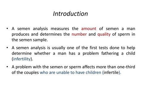 Semen Analysisppt