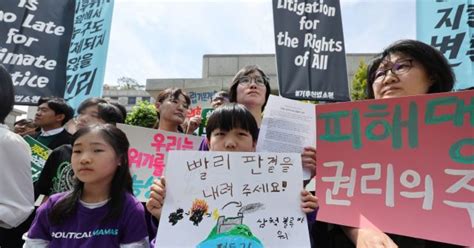 초등학생 헌재 기후 소송 마지막 변론에 직접 나선다