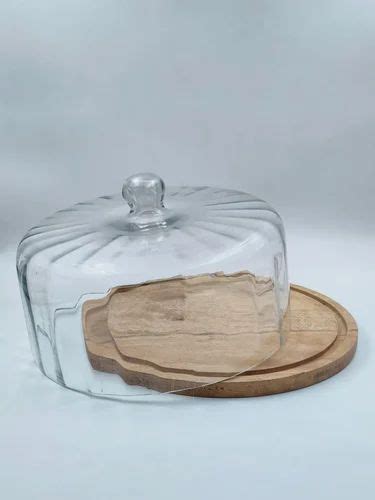 Sizediameter 105 Inch Glass Cake Dome At ₹ 750piece In Firozabad
