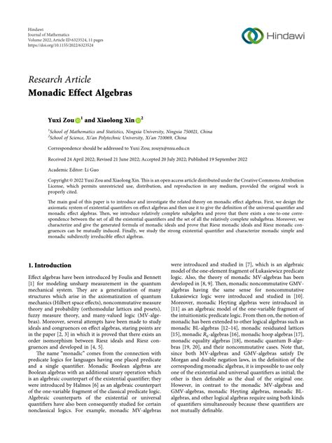 pdf monadic effect algebras