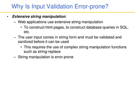 Ppt String Analysis For Dependable Input Validation Powerpoint