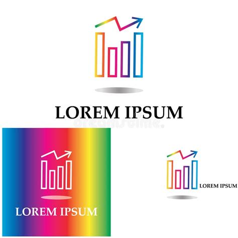 Graph Icon In Trendy Flat Style Isolated On White Chart Bar Symbol For Your Web Site Design