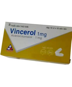 Thuốc Vincerol 1mg - Giá bán, Công dụng, Mua ở đâu?