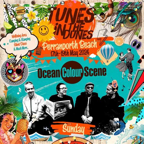 Tunes In The Dunes Festival Headline Announced May 2024 Ocean Colour