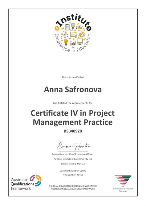 Celebrating My Completed Upskilling Certification Certificate Iv In