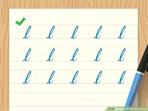 How To Write In Cursive With Pictures WikiHow