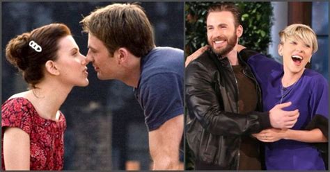 33 Instances When Scarlett Johansson And Chris Evans Showed Us What