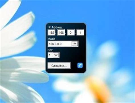 Cidr Calculator Windows Desktop Gadget
