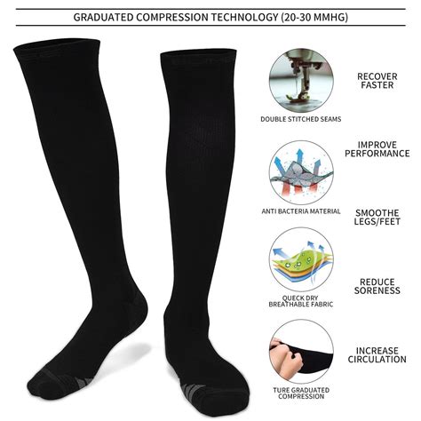 Flight Socks Compression Socks For Flying Size M Flightmode