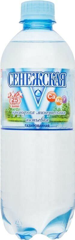 Вода минеральная Сенежская газированная, ПЭТ, 6 шт. по 1.5 л — купить в ...