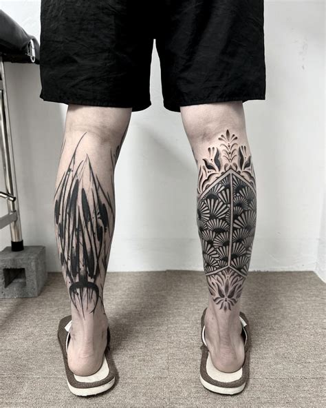 Cool And Unique Leg Tattoo Ideas For Men Meaningful Designs For Calves