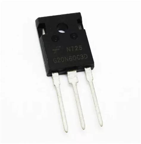 Set 2pz Igbt Intersil Hgtg20n60c3d 600v 45a