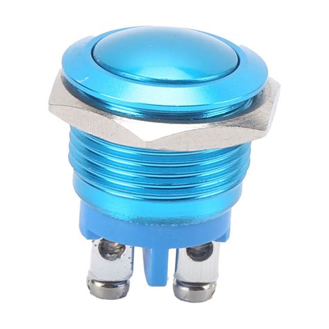 Interruptor De Botón Pulsador De Metal Bola De Oxidación Completa