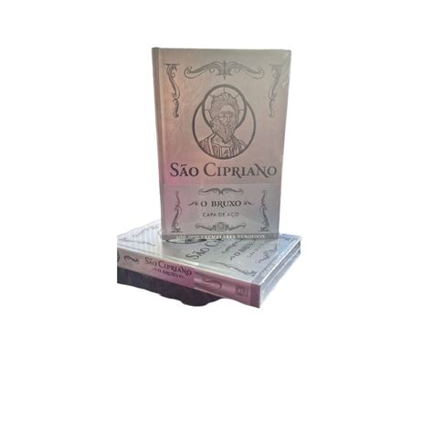 Livro São Cipriano O Bruxo Capa De Aço Shopee Brasil