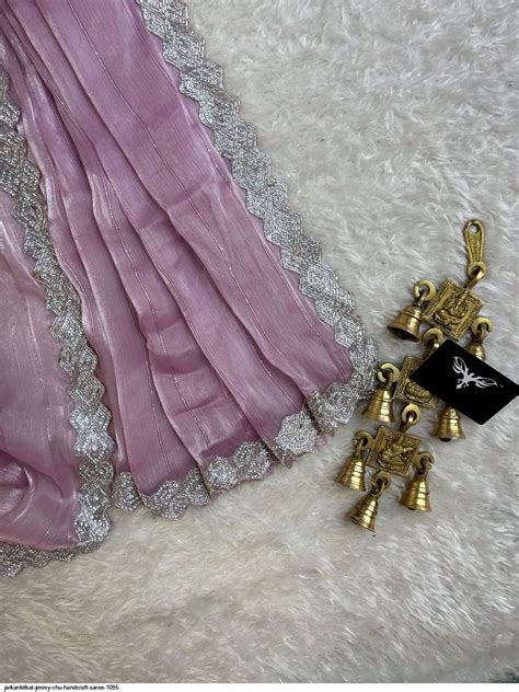 Jarkankitkat Jimmy Chu Handcraft Saree 1095