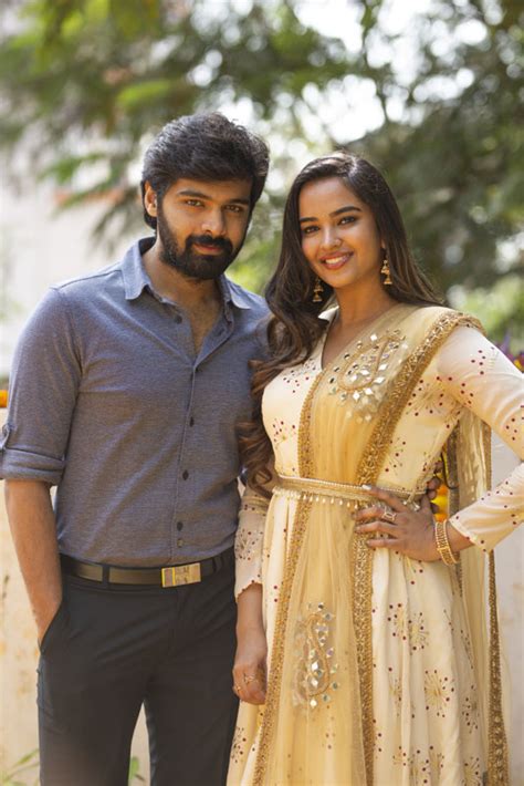 Pujita Ponnada Stills At Katha Kanchiki Manam Intiki Movie Opening