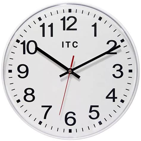Infinity Instruments Itc Round Wall Clock