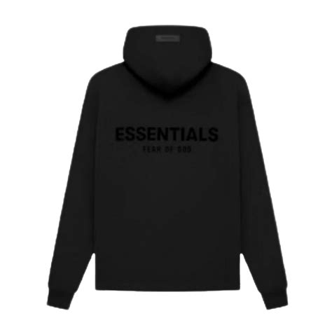 Fear Of God Essentials Hoodie Relaxed Stretch Limo Ss22