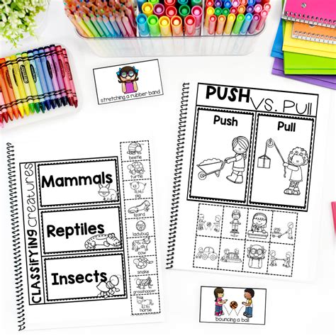 Kindergarten Interactive Notebook Bundle Mrs Bs Beehive
