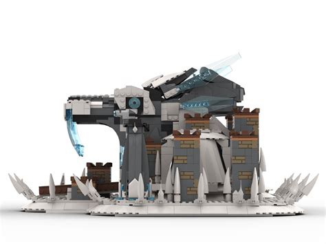 I Redesigned Sir Fangars Ice Fortress From Lego Chima Rlego