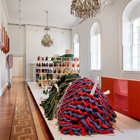 Bouroullecs Embroider Geometric Patterns Onto Kvadrat Curtains