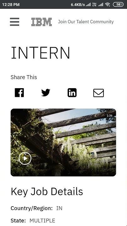 Ibm Internship Ibm Training Work From Home Internship Free Ibm Certificate Youtube