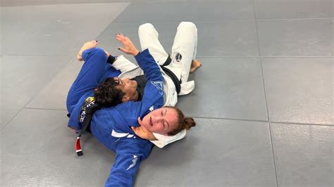 Cris Cyborg trains BJJ in the Gi with Rubens Cobrinha Charles Brazilian ...