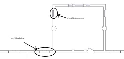 How Do I Make My Windows On Plan View Look The Sam Cad Forum