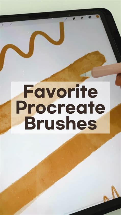 Procreate Favorite Brushes • Tips • Tutorials • Ipad Art • Digital Art