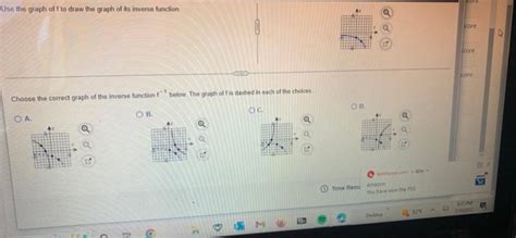 Solved Use The Graph Off To Draw The Graph Of Its Inverse Chegg Com