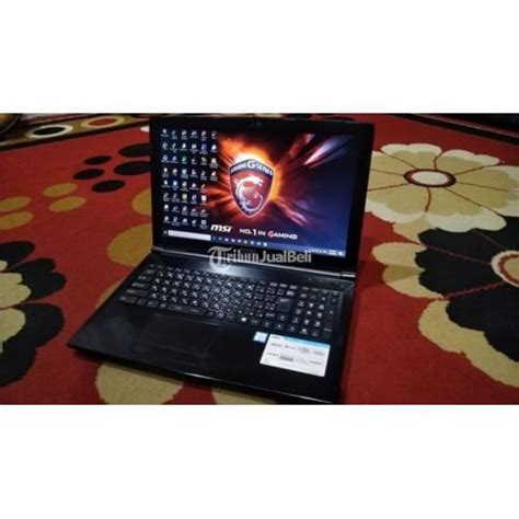 Laptop MSI CX62 6QD Intel Core I5 VGA Nvidia Jepang Punya Cakep Di Depok TribunJualBeli Com