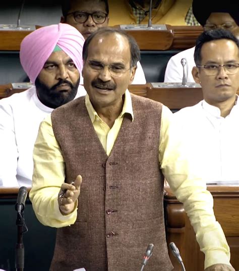 Power Of No Confidence Motion Drew PM To Parliament Says Adhir Chowdhury