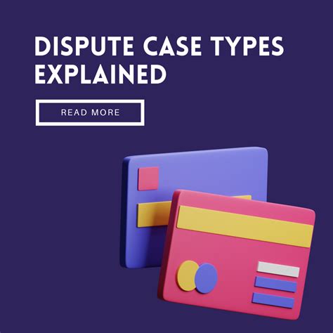 Dispute Case Types Explained Purejoin Inc
