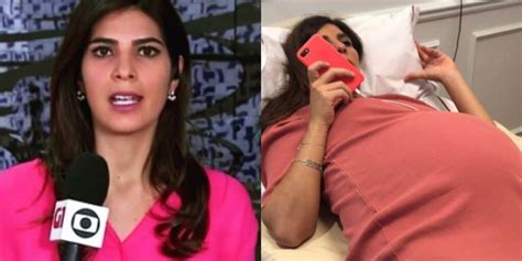 Andréia Sadi apurou notícia exclusiva em pleno trabalho de parto