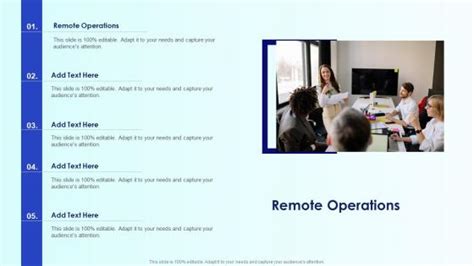Remote Operations Powerpoint Presentation And Slides Ppt Presentation Slideteam