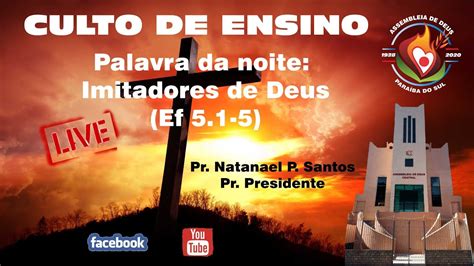 Culto De Ensino YouTube