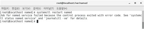 Job For Rvice Failed Because The Control Process Exited With
