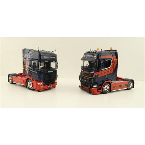 Tekno Scania NG S Serie Highline X Scania Serie Topline Truck Twin Pack Coles