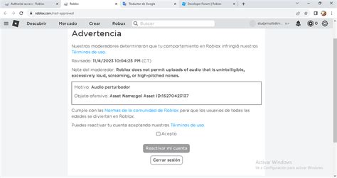 How Can I Remove A Moderation Strike Platform Usage Support Developer Forum Roblox