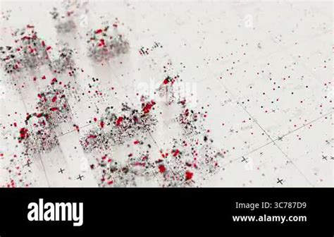 Quantum Computing Animation Big Data Information Processing Cyber Space Of Ai Technology