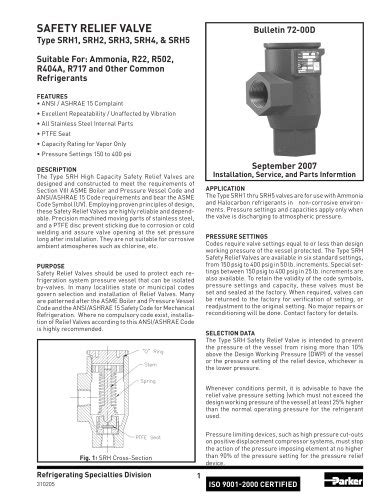 All Parker Refrigerating Specialties Division Catalogs And Technical