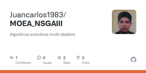 Github Juancarlos1983moeansgaiii Algoritmos Evolutivos Multi Objetivo