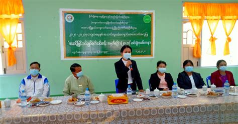 အသက်မွေးဝမ်းကျောင်း အထောက်အကူပြု အဆင့်မြင့်အပ်ချုပ်စက်သင်တန်း ဆင်းပွဲက