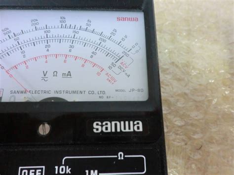 Yahoo オークション Sanwa Hioki アナログテスター 電気計測器 Jp 8d