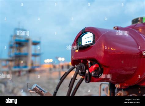 Emergency Relief Valve Actuator Screen With Open Position Signaling