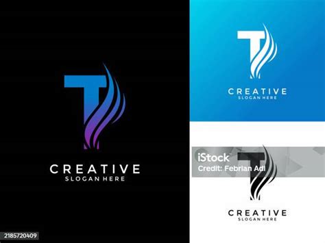 모든 종류의 비즈니스에 대한 편지 T 전문 로고 스우시 또는 날개 로고 디자인 벡터 템플릿과 편지 T 알파벳 T에 대한 스톡 벡터 아트 및 기타 이미지 Istock