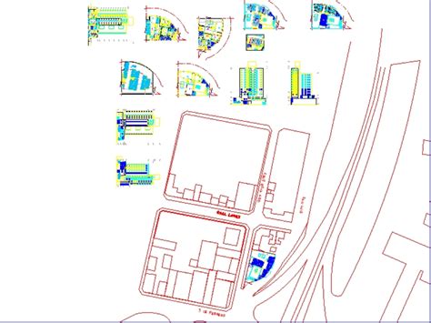 High Rise Residential Building In Autocad Cad 95485 Kb Bibliocad