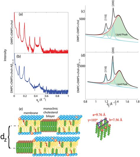 Reflectivity Measurements For The A Dmpcdmps30 Mol Cholesterol Download Scientific Diagram